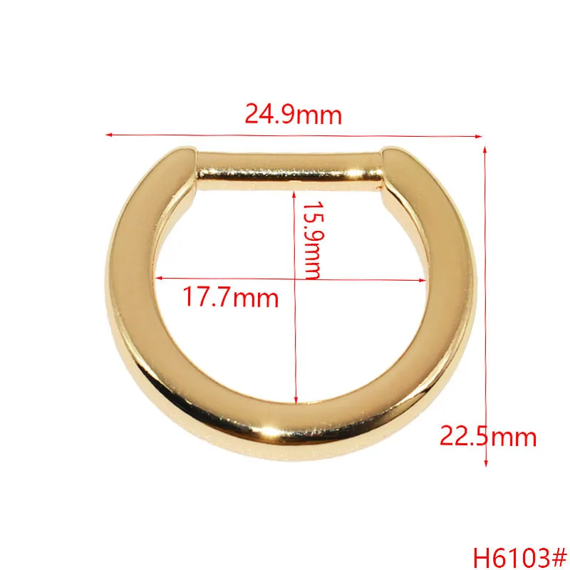 Wholesale Bag Accessories Handle Ring D Zinc Alloy Custom Metal D Ring Buckle For Handbags - Buy ...