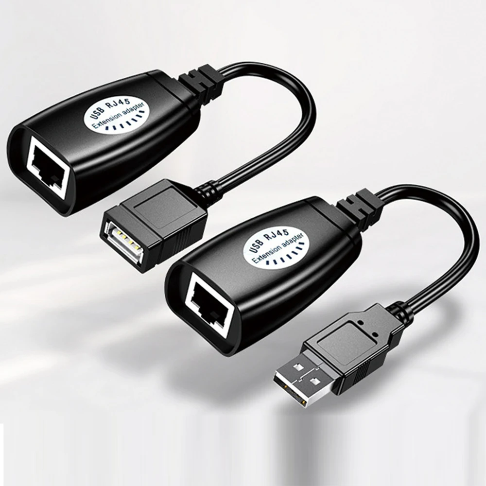 Portable Usb Cat5 Cat6 Rj45 Lan Usb2.0 Male To Rj45 Cable Usb Female To ...