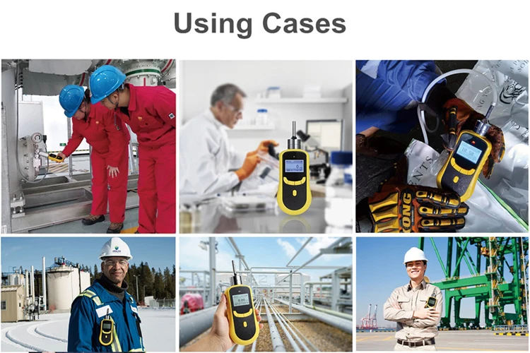 Customized Gas Detector Handheld Lel Co H2s O2 4 In1 Gas Detector Flow ...