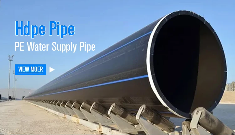 Iso4427 Standard Pe100 High Density Polyethylene Tube For Water Supply ...