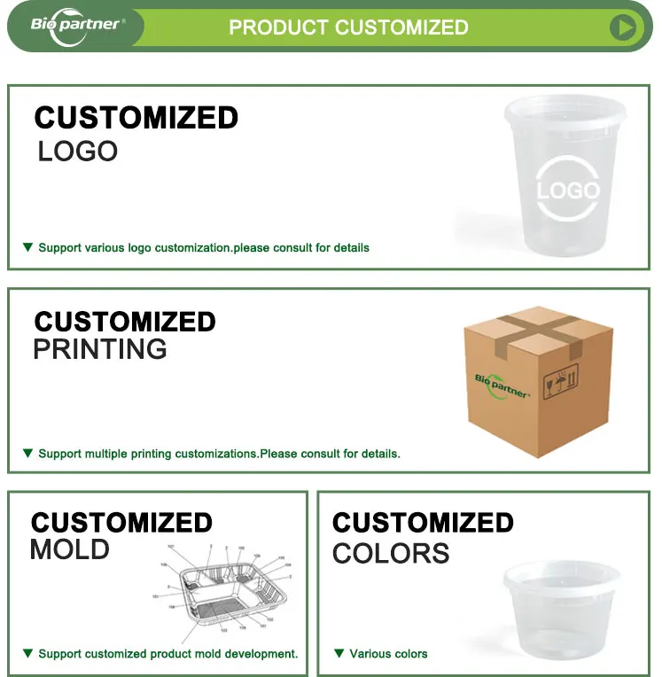 Oem Odm Printed Microwave Transparent Pp Disposable Noodle Deli Soup ...