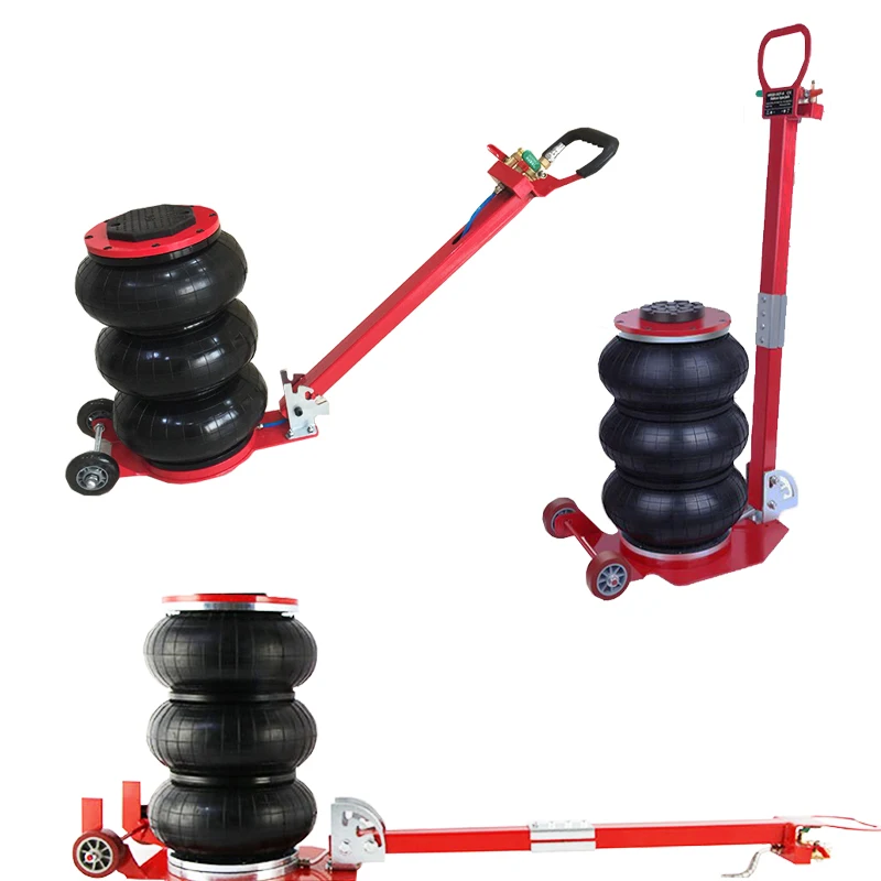 Wholesale Foldable 3t Air Jack Pneumatic Lifting Tools Rubber Lifter ...