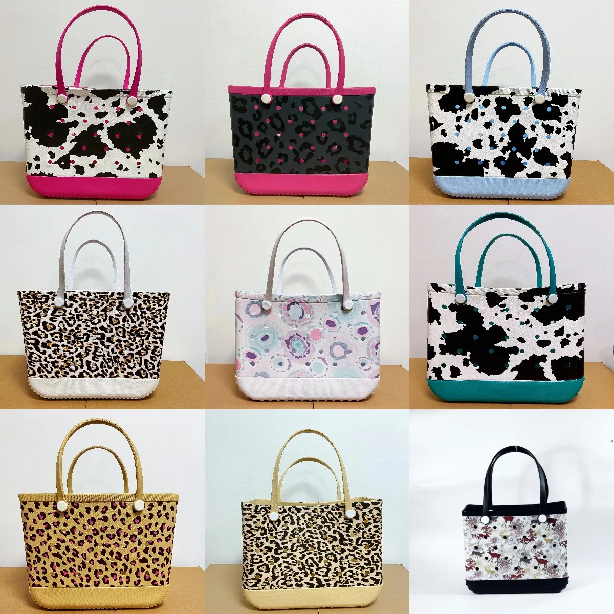 Customizable Patterns Wholesale Bogg Bag Accessories Eva Beach Bag ...