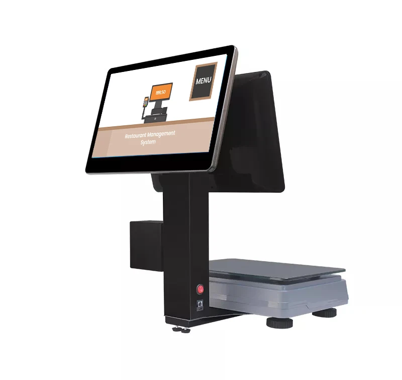 Professional Weighing Pos Aio Pc 15.6 Inch J1900 I3 I5 I7 Capacitive ...