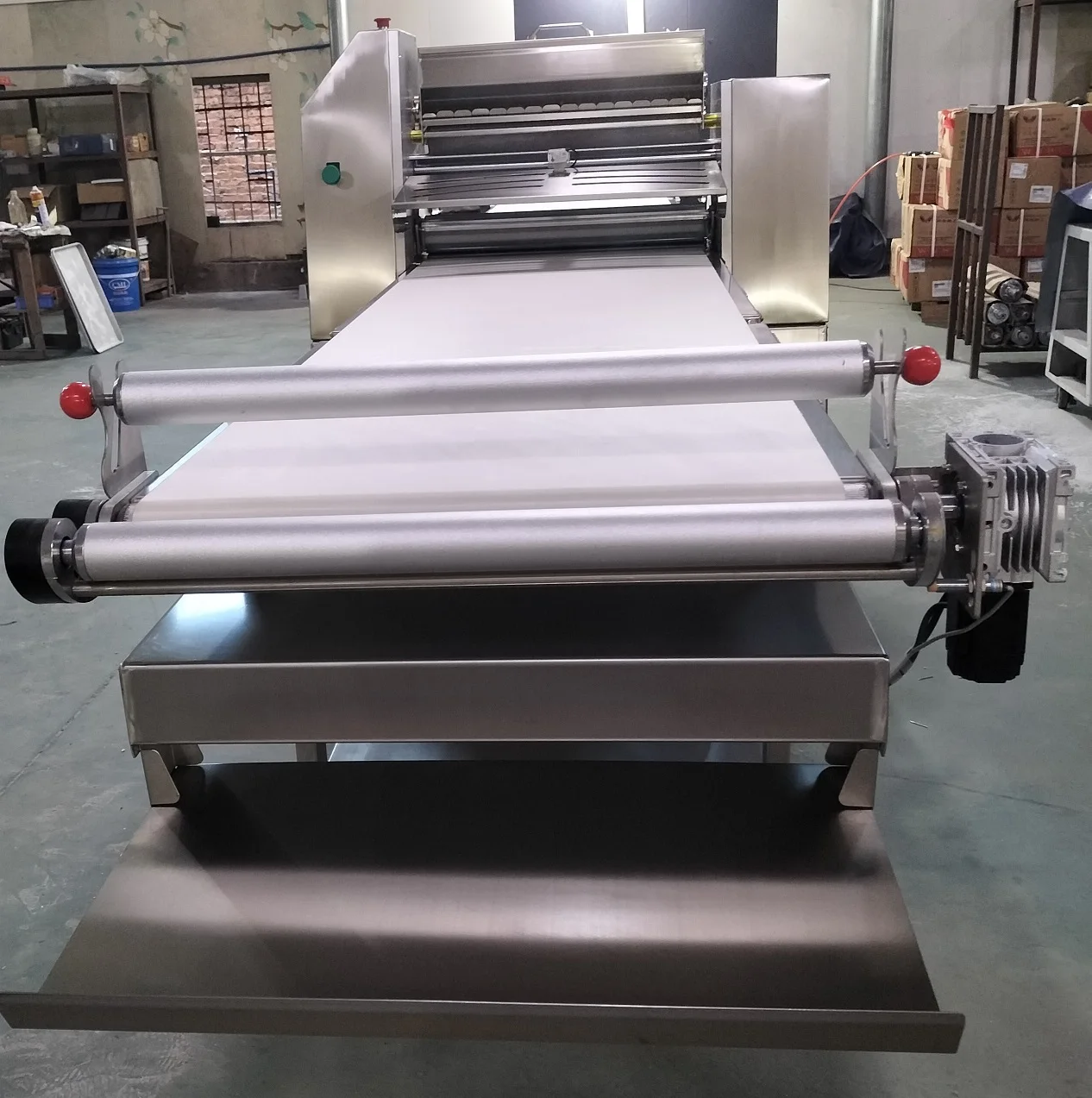 Continuous Croissant Dough Sheeter For Baklava Phyllo Dough Machine ...