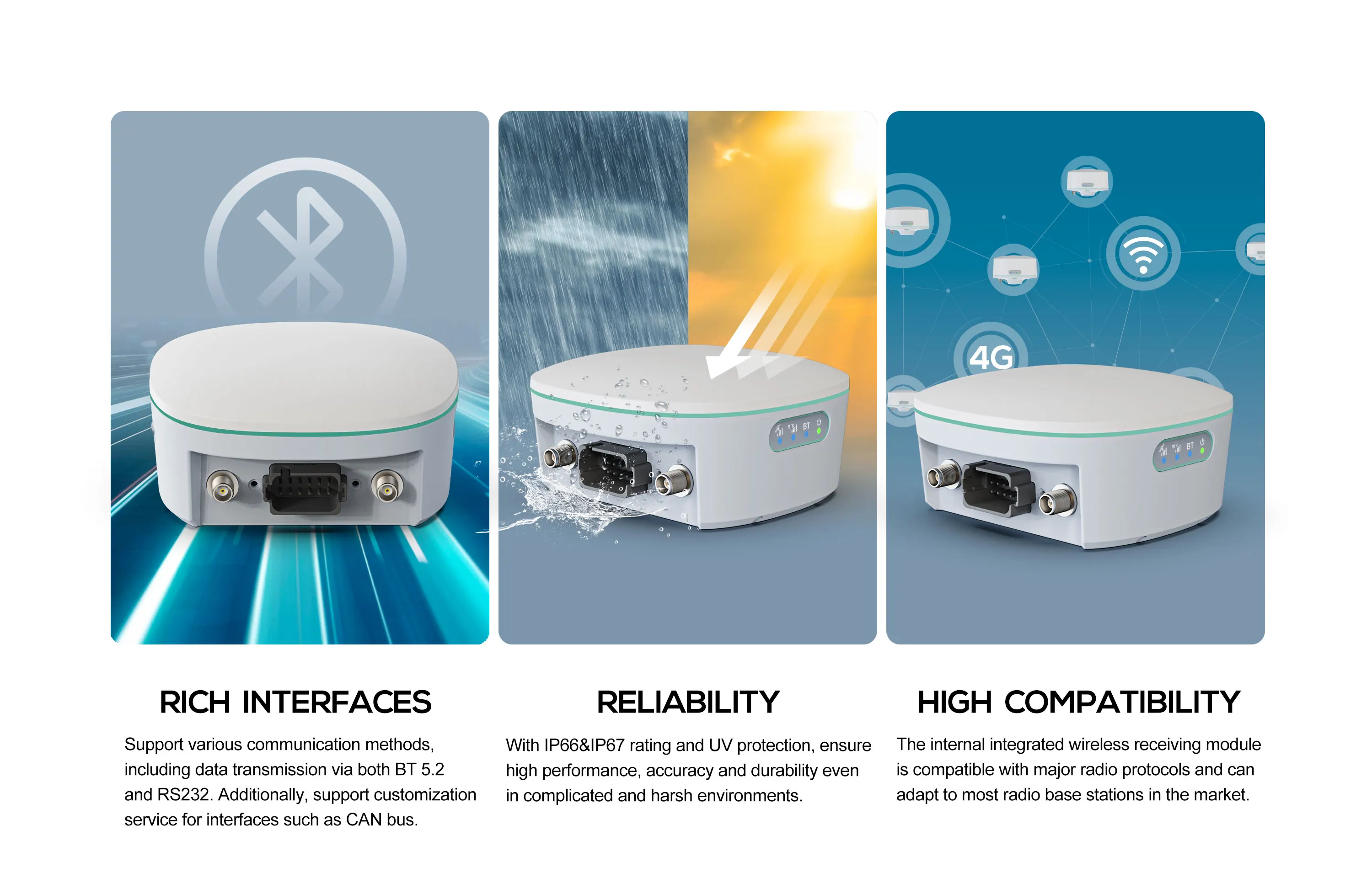 High Precision Positioning Gnss Receiver with Option Multi-array 9-axis ...