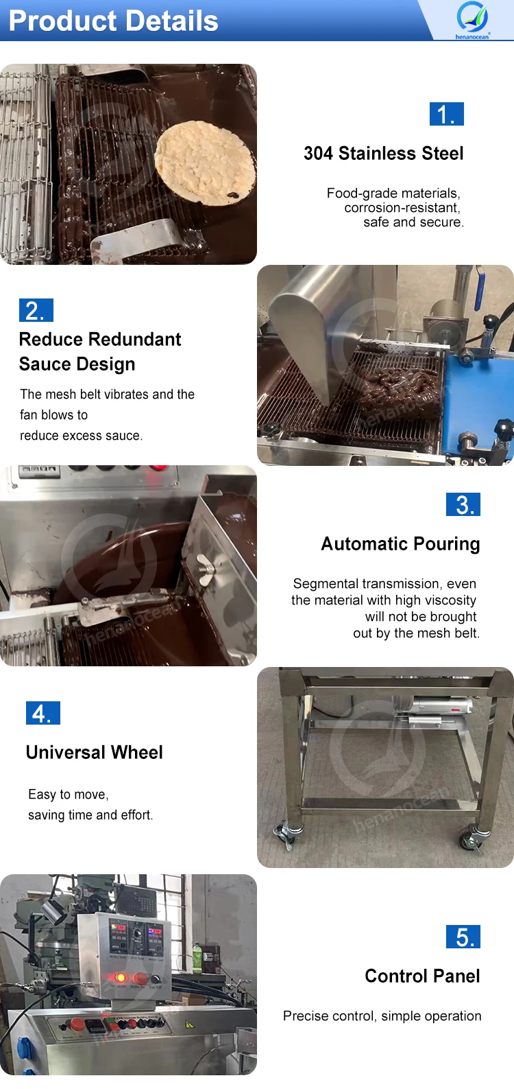 Chocolate Enrobe Line - High Performance & Easy Operation