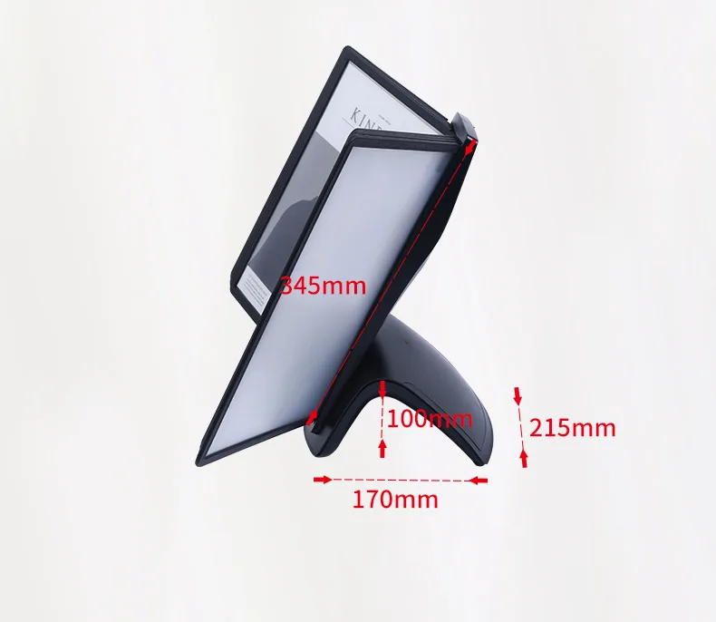 Wall Mounted Desk Model Flip Poster Display Backdrop Stand Advertising ...