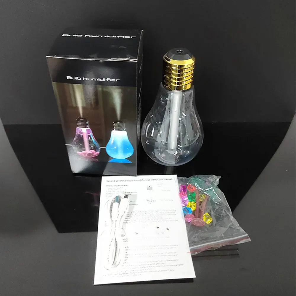 Usb Decorative Night Light And Car Humidifier Bulb With Humidity ...
