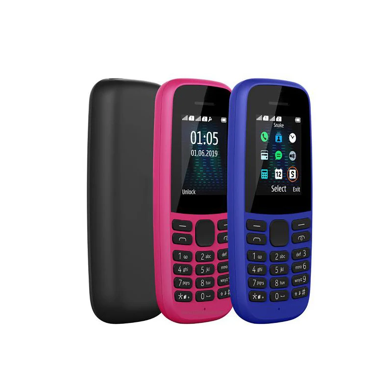Brand New Gsm Feature Mobile Phone For Nokia 105 Version 2017 2019 2021 ...
