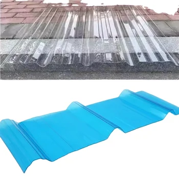 Trapezoidal Corrugated Daylighting Panels Pc Roofing Tile For ...
