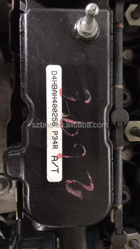 Korea Engine Car H100 - D4BH Diesel Engine with Electric Pump