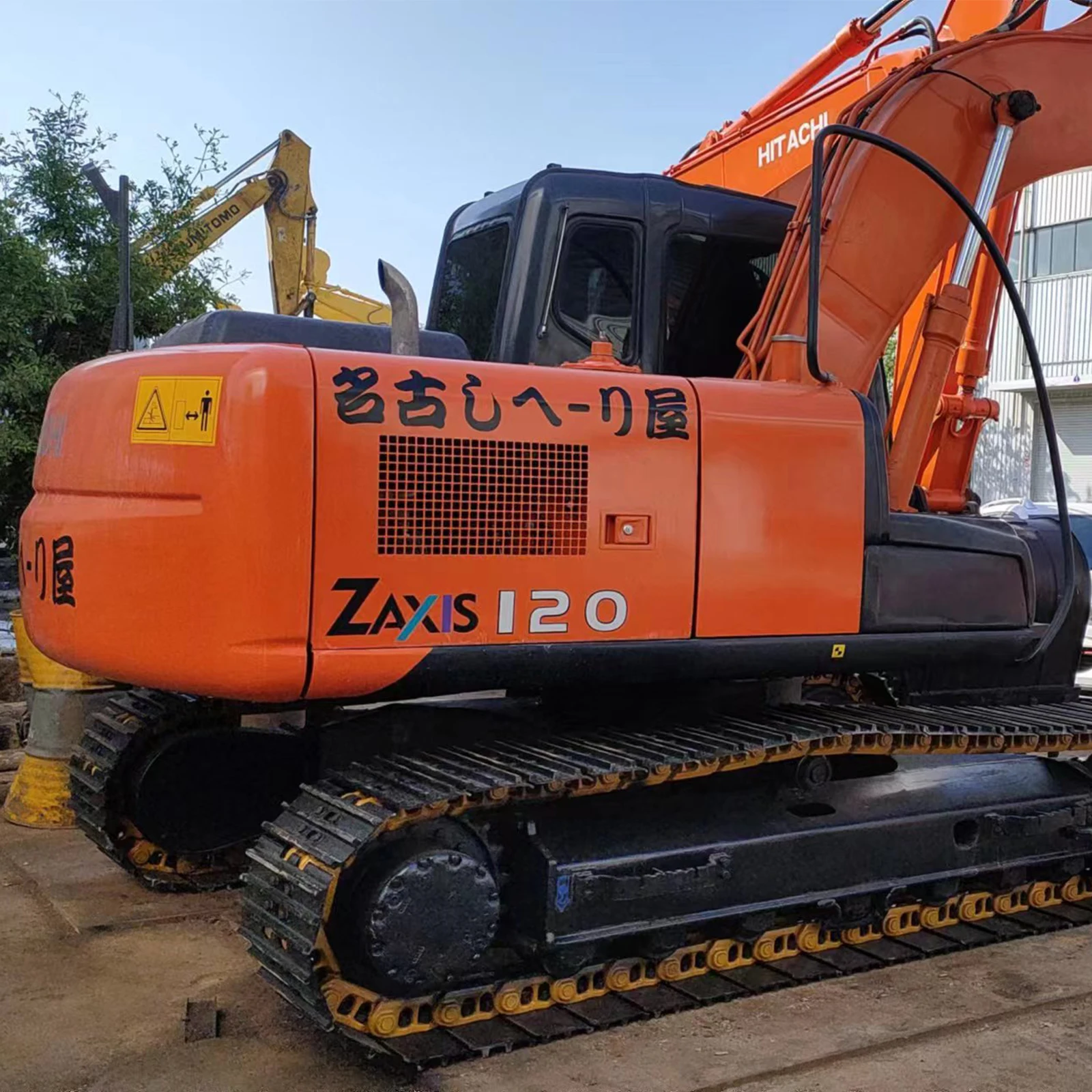 Used Mini Excavator Japan Made Zaxis120-6 Small Home And Garden ...