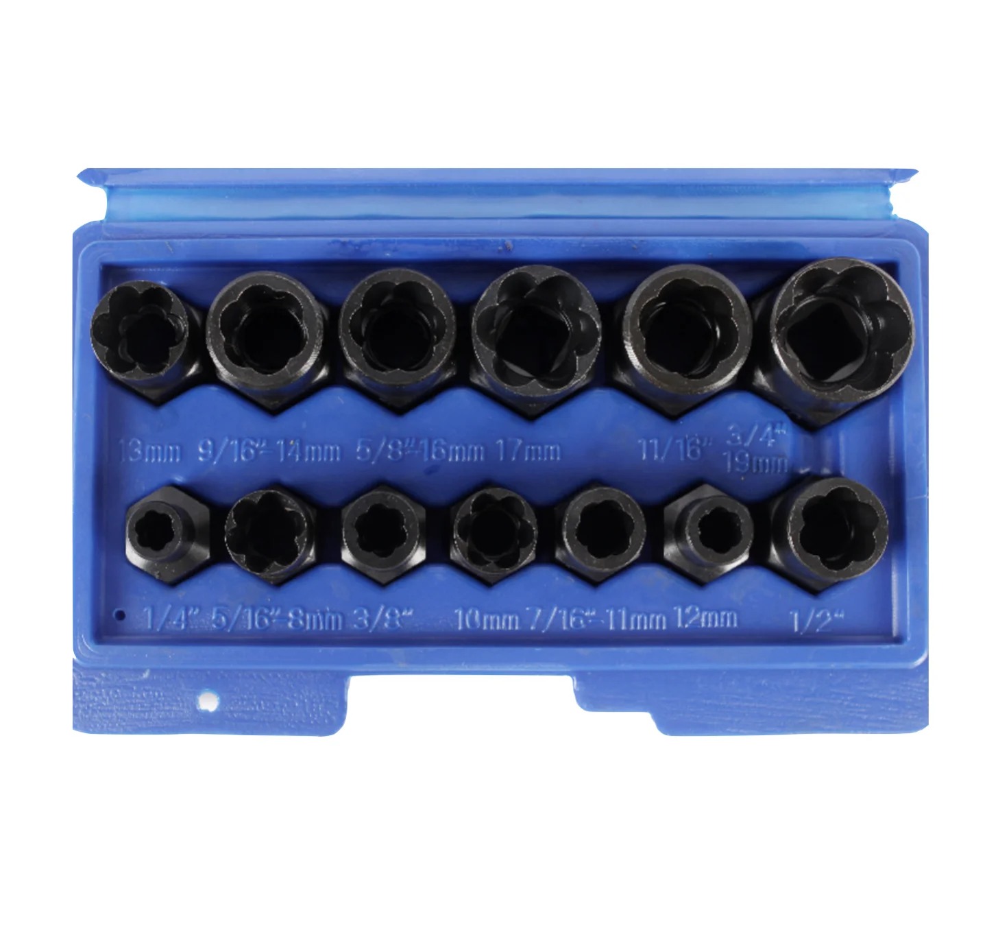 13 Pieces Bolt Extractor Tool Set Impact Bolt & Nut Remover Set - Buy ...