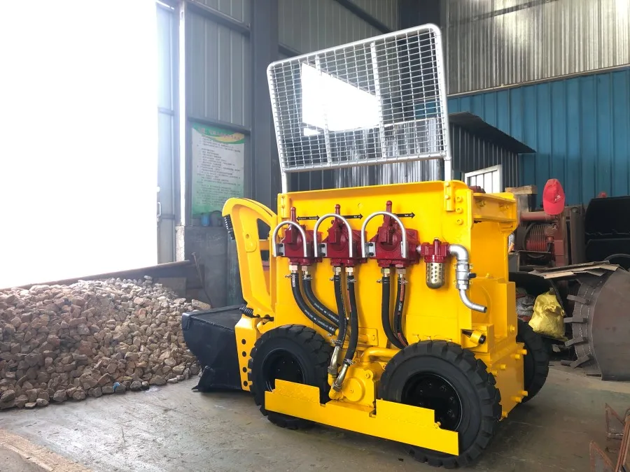 ZQ Explosion-Proof Pneumatic Rock Shovel Wheel Loader Underground ...