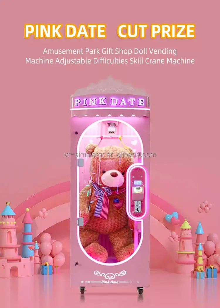 Dreamland Factory Coin Operated Cut Ur Prize Vending Machine Bill ...