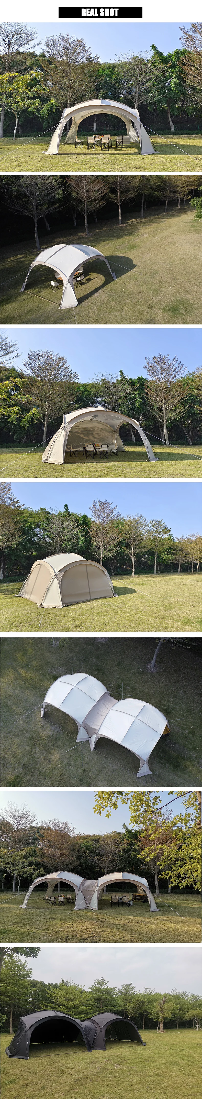 Dome Canopy Tent,Large Shelter Gazebos For Outdoor Camping,14*14 Ft ...
