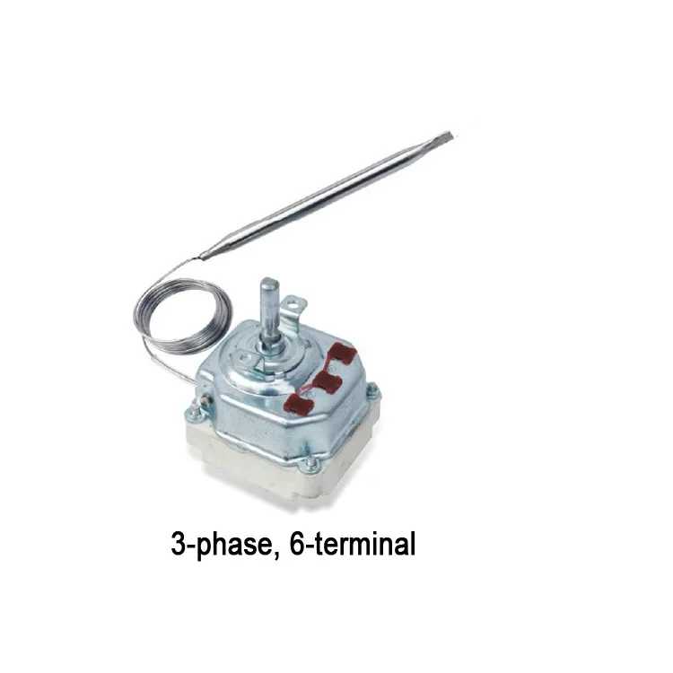 380v 30-110 Degrees 50-300 Degrees Three-phase Thermostat Temperature Control Switch Temperature ...