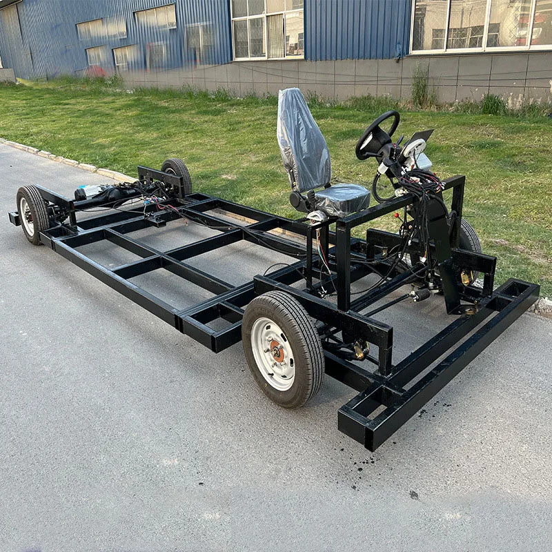 Electric Snacks Bus - Foldable Low Clearance Trailer