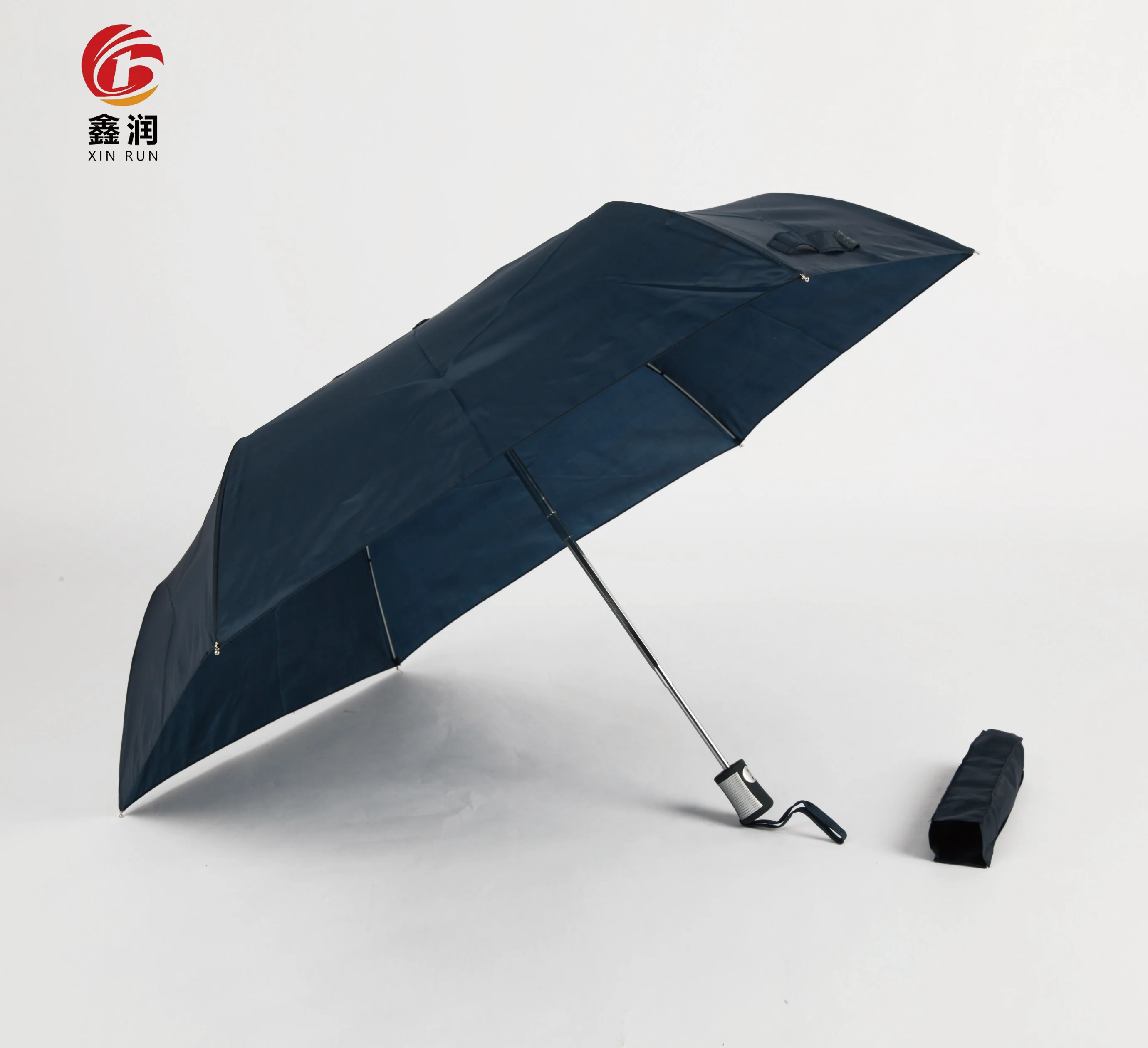 New Modern Three-Fold Umbrella for Sunny & Rainy Days Portable ...