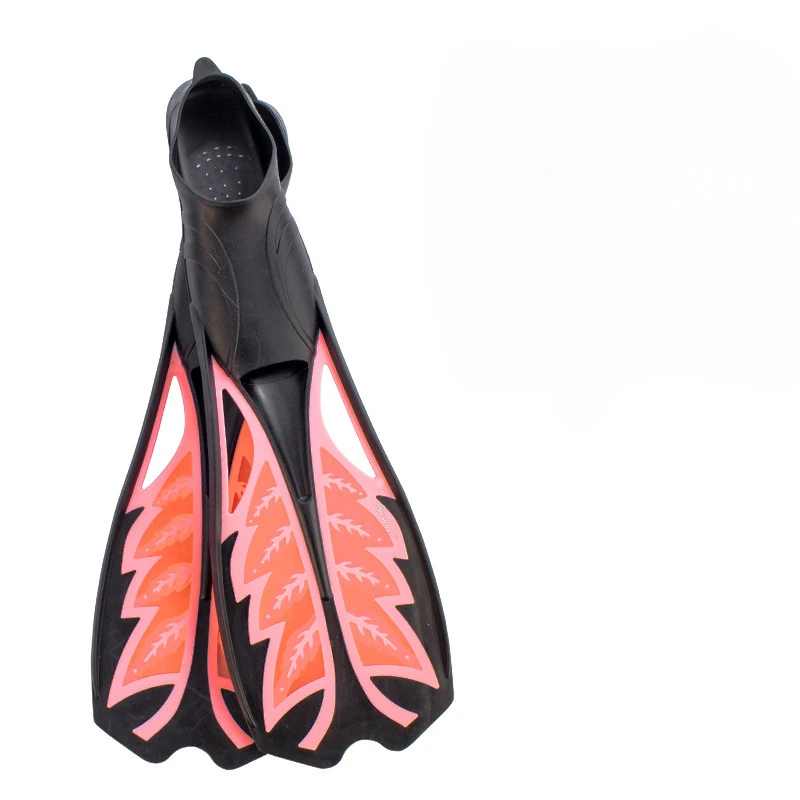 High Quality Professional TPR Full Flippers Floating Free Diving Fins ...
