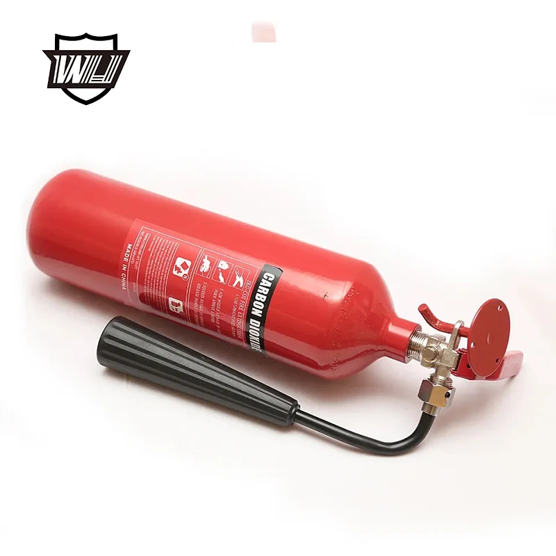 2kg Co2 Carbon Dioxide Fire Extinguisher Portable Selfsaving Equipment ...