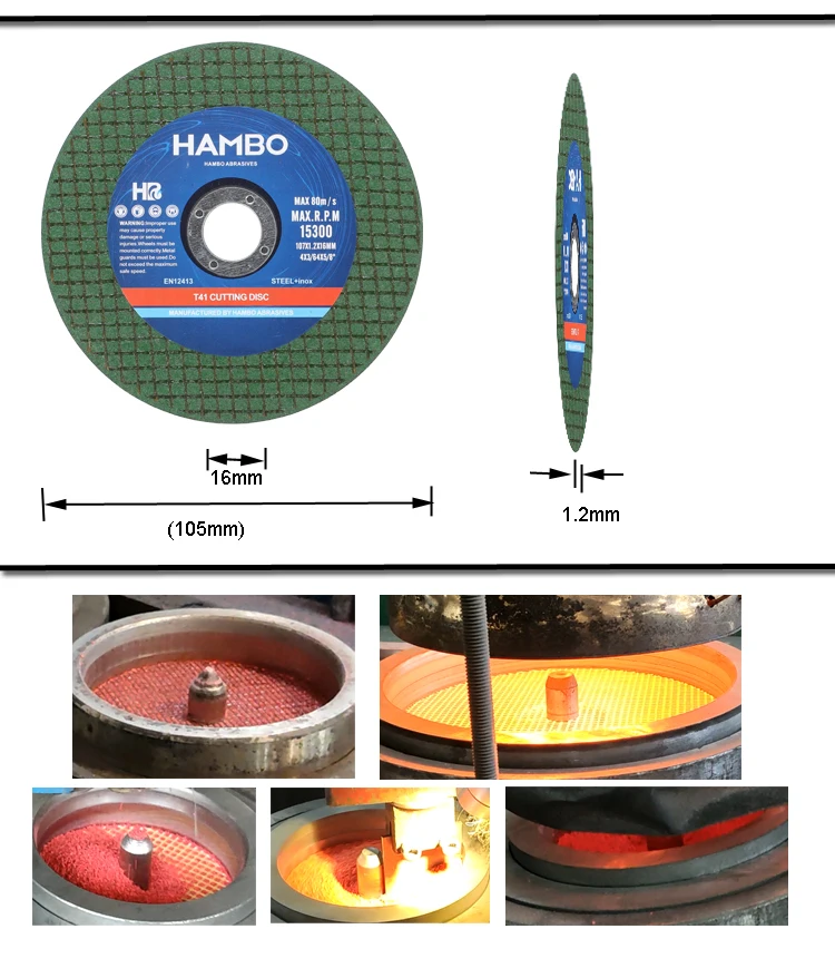 Extremely Sharp 107x1.2x16m China Metal Cutting Disc 4 Inch - Buy ...