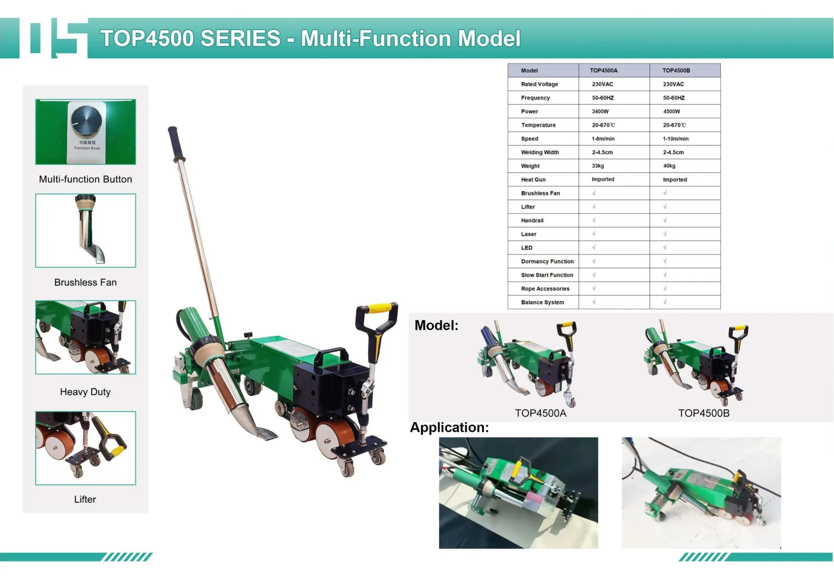 Mesin Robot las TPO membran PVC, kondisi baru untuk terpal lapisan ...