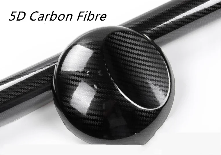 5D 6D 7D Gloss Carbon Fiber Film Carbon Fiber Vinyl Car Wrap 1.52*18M ...