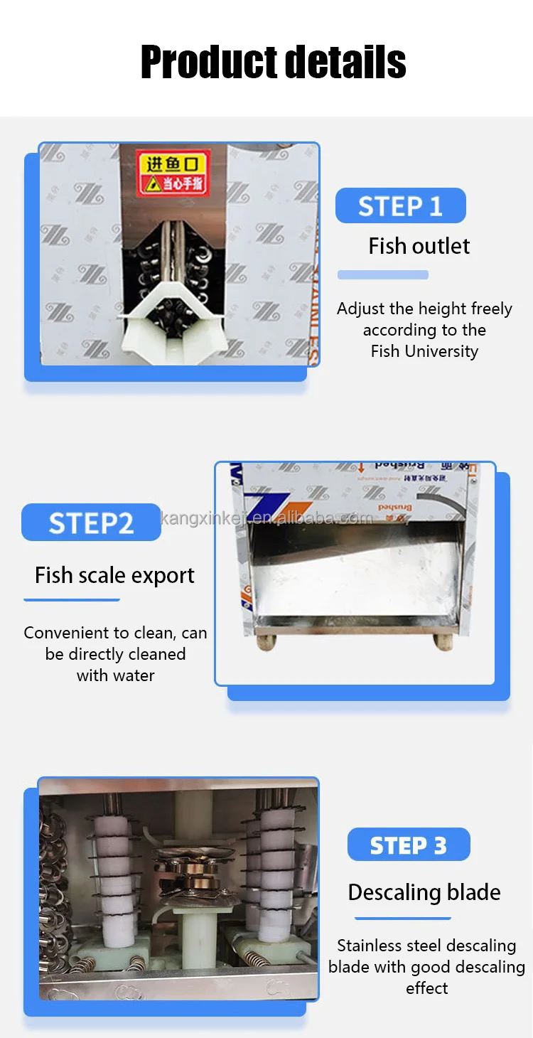 Industrial Scaling Indian Rupi Small Fish Cleaning Machine - Buy Small ...