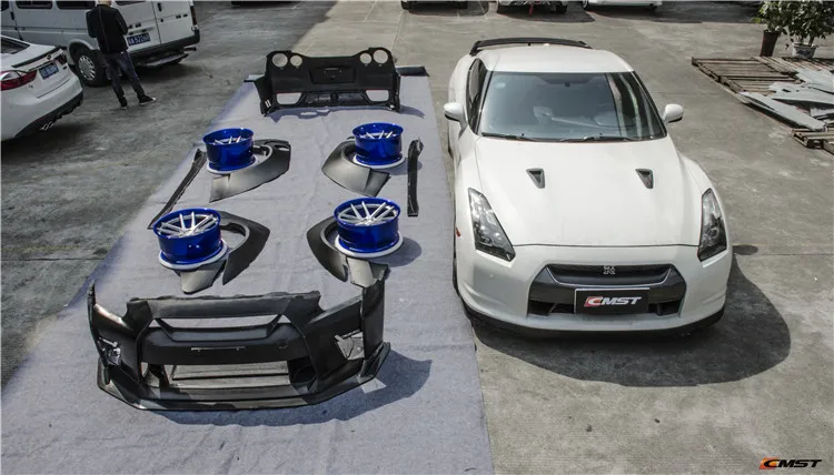 CMST Wide Body Kit for nissan Gtr R35 2008-2016 Upgrade to 2017 Look ...