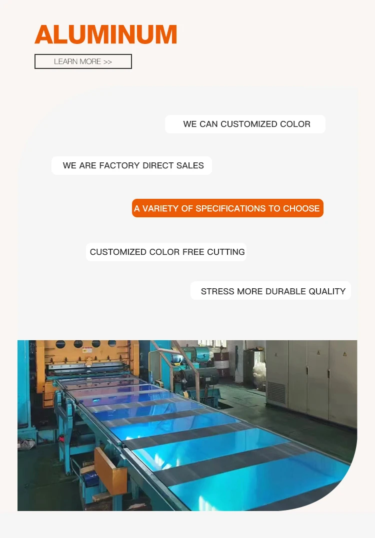 1100 1060 5052 3003 H14 Aluminum Sheet - Durable & Versatile