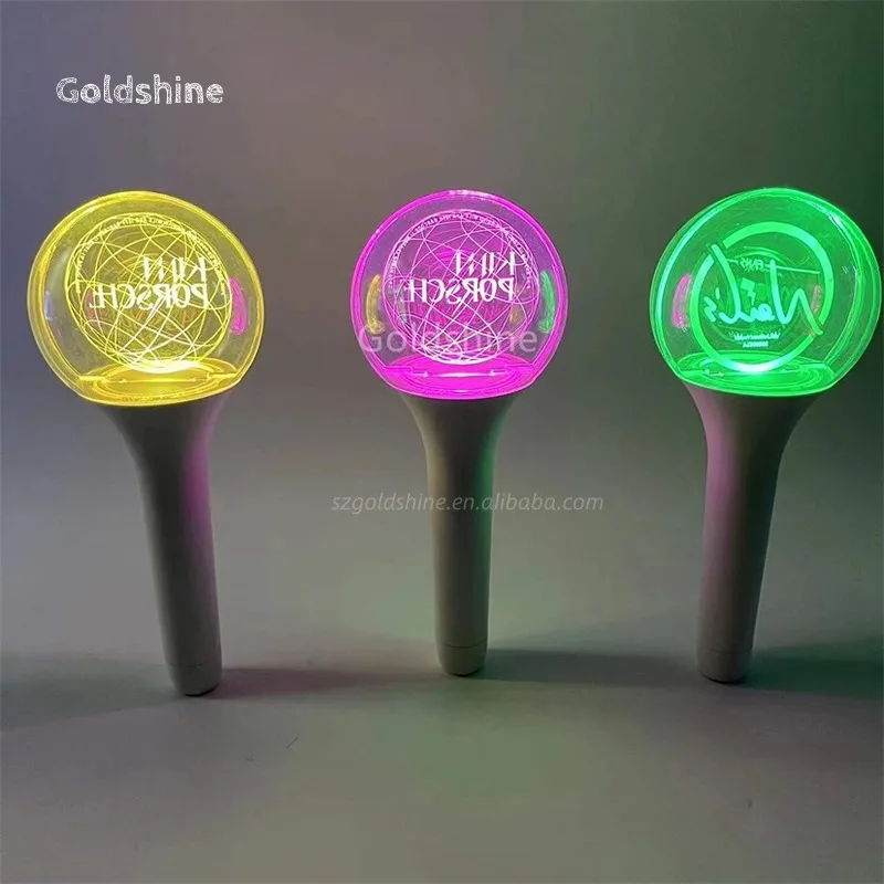 Japan Korea 3D Flashing RGB Neon Glow Light Stick New Design LED PVC ...