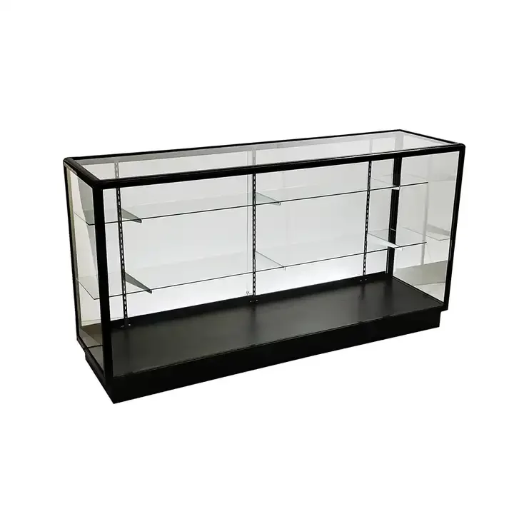 72'' Aluminum Frame Full Vision Glass Showcase Display Cabinet - Buy ...