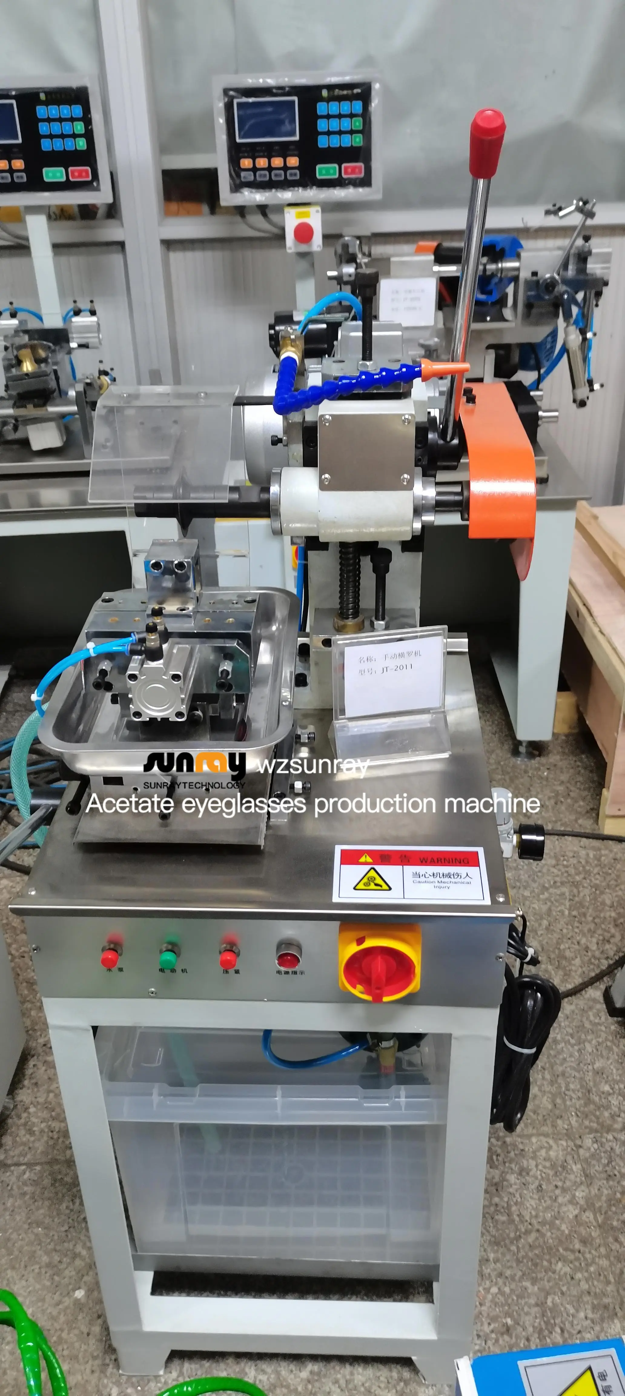 Eyewear Frame Manufacturing - Manual Horizontal Gong Machines