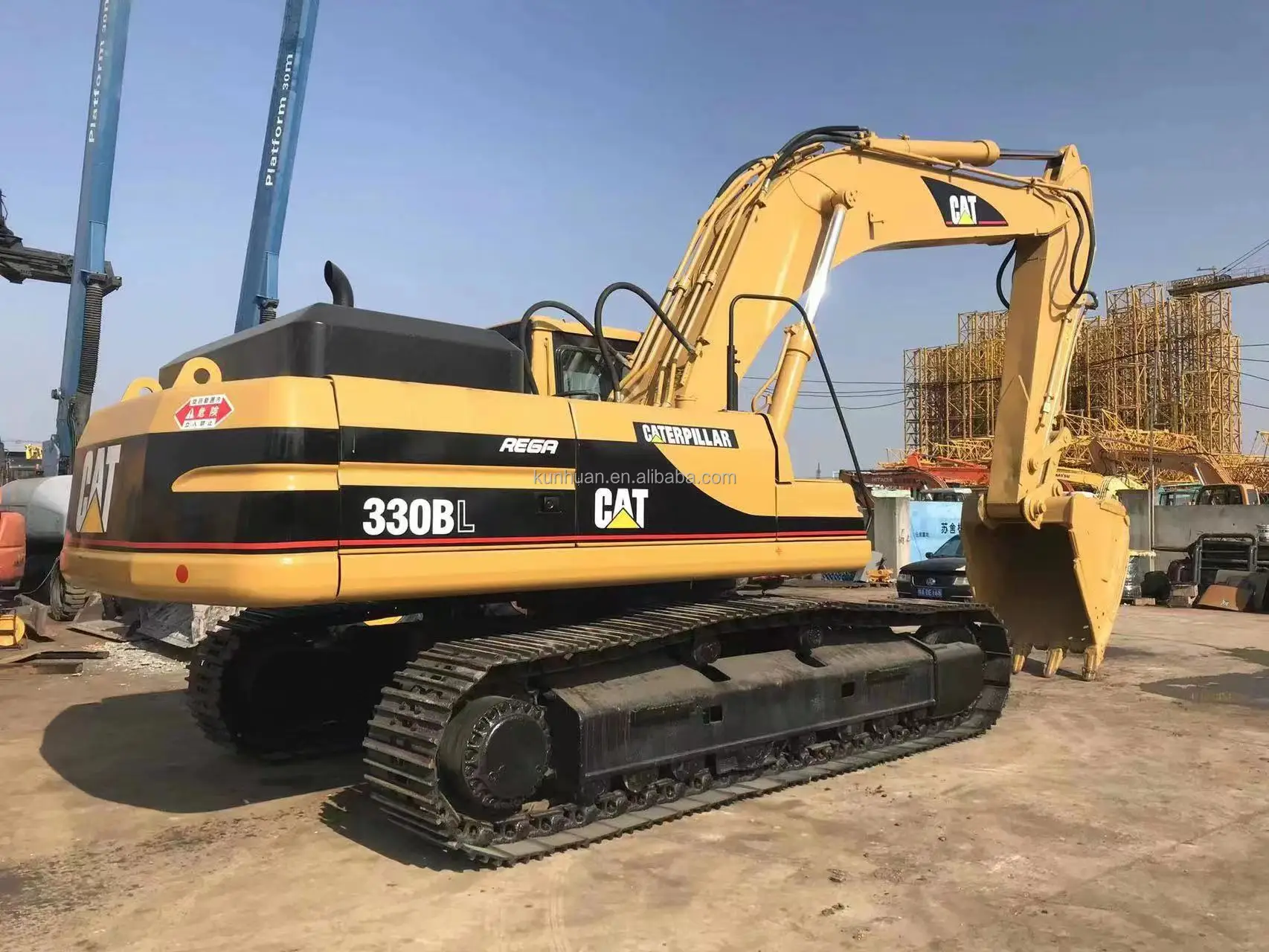 Model Maturity Power And Speed Used Excavator Digger Cat330/30ton Large Crawler Used Digger ...
