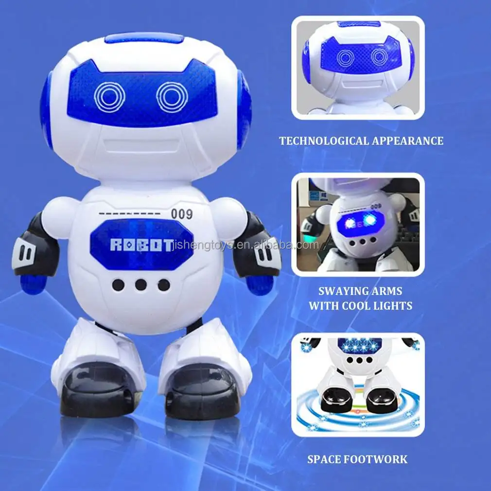 Kids Intelligent B O Dancing Robot Toy Robot Toys Educational ...