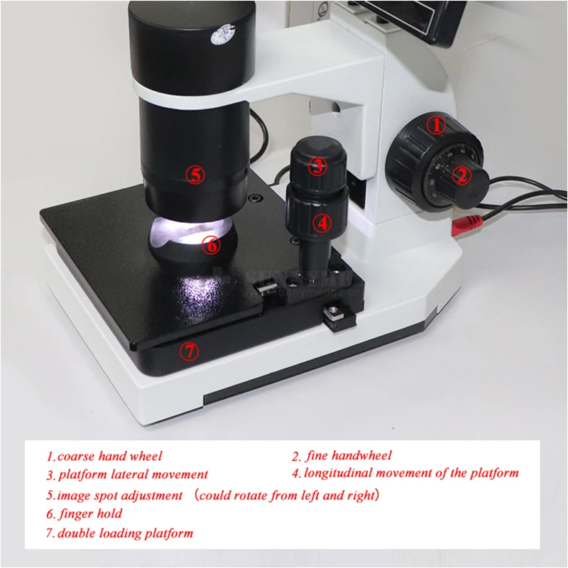 SY-B198 Capillary Microscope - 9 Inch LCD Nail Fold Capillaroscope