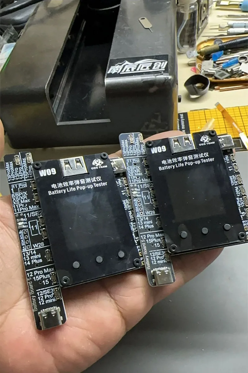 OSS W09 Pro V3 Battery Efficiency Pop up Tester for 11-15 Promax