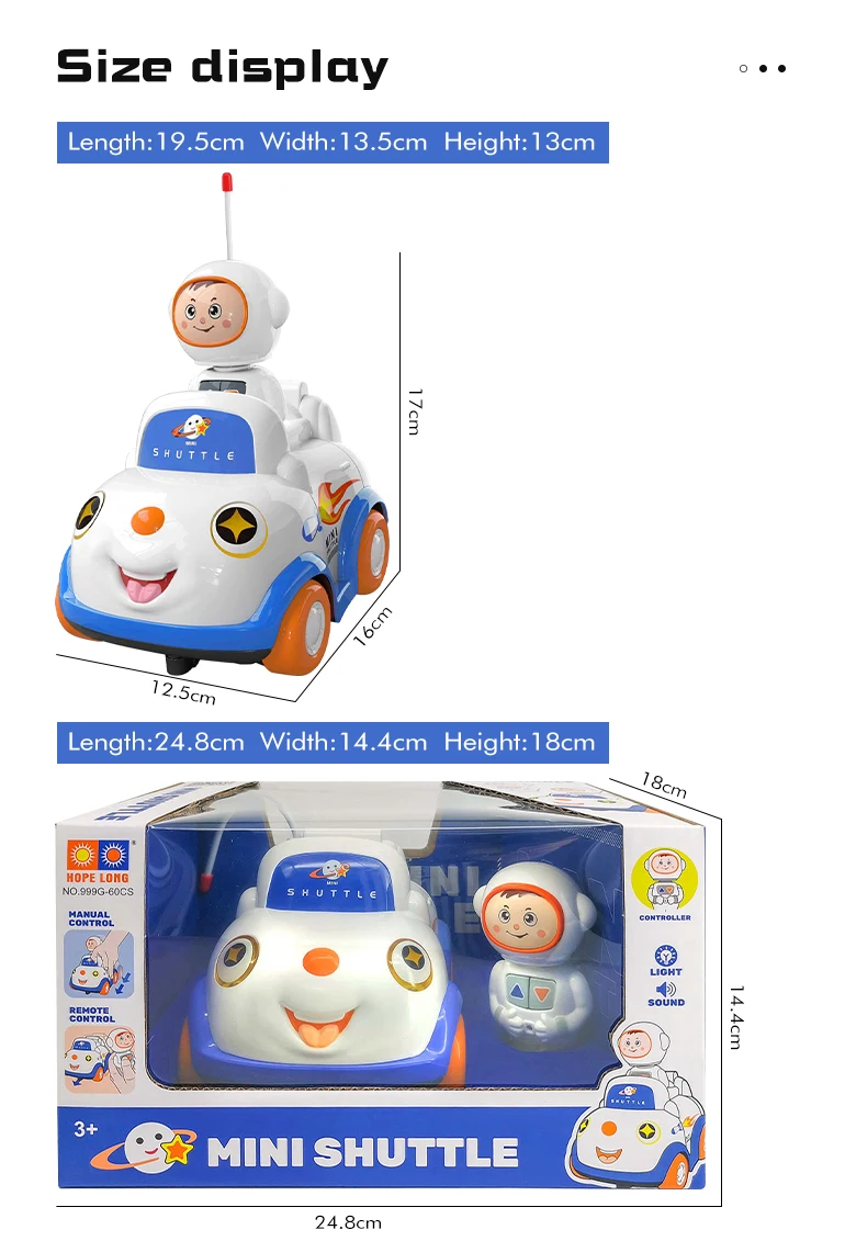 2 Ch Cartoon Shuttle Mini Rc Car Toy Low Price Remote Control Car With ...
