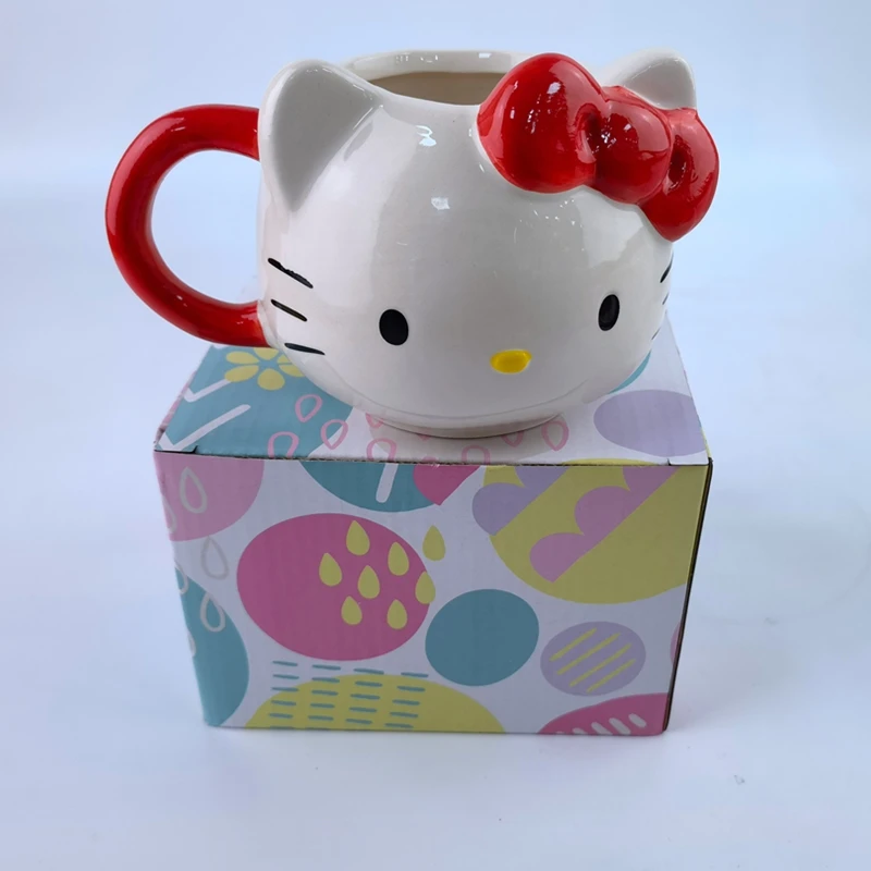Ceramic Animal Shaped Mugs - Cute Cat Mugs for Coffee