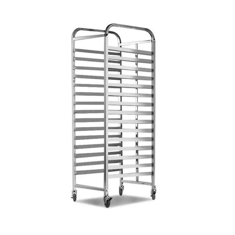 Stainless Steel Bakery Trolley Bakery Cooling Rack Baking Tray Trolley ...