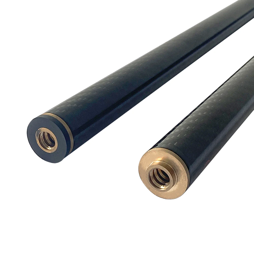 Low Deflection Carbon Pool Cues Radial Joint Pin Carbon Fiber Pool Cue ...