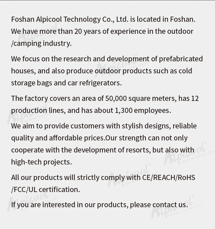 Zcamp C3 Easy Assemble Camping Prefab House Tourism Development Steel ...