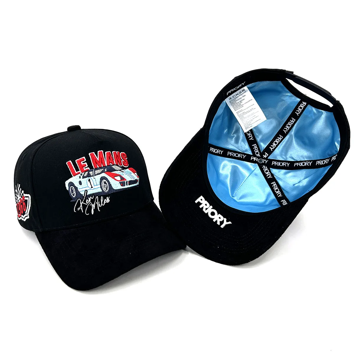 OEM ODM Factory Customize Logos Hats 3d Embroidered Suede Cotton Full ...