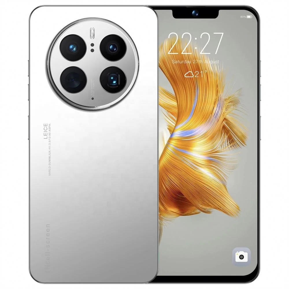 2024 Original Celular Mate50 Pro 7.3 Inches Hd Screen16gb+512gb Phone Smartphone Face Unlock ...