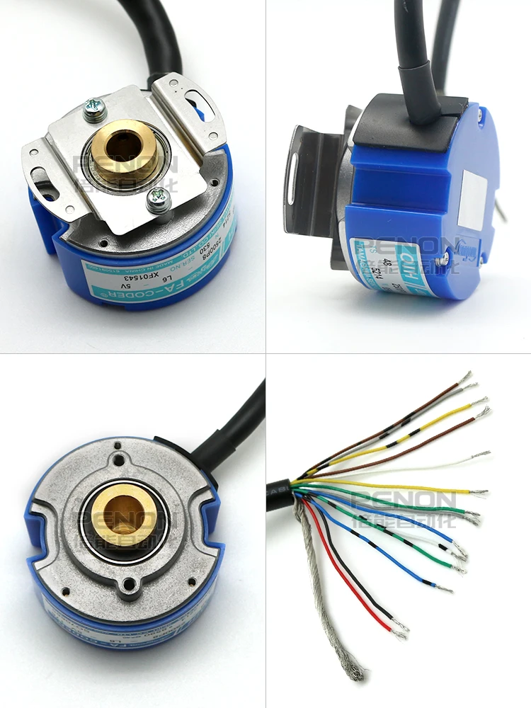 Hollow Shaft Original Tamagawa Servo Motor Encoder Oih48-2500p8-l6-5v ...