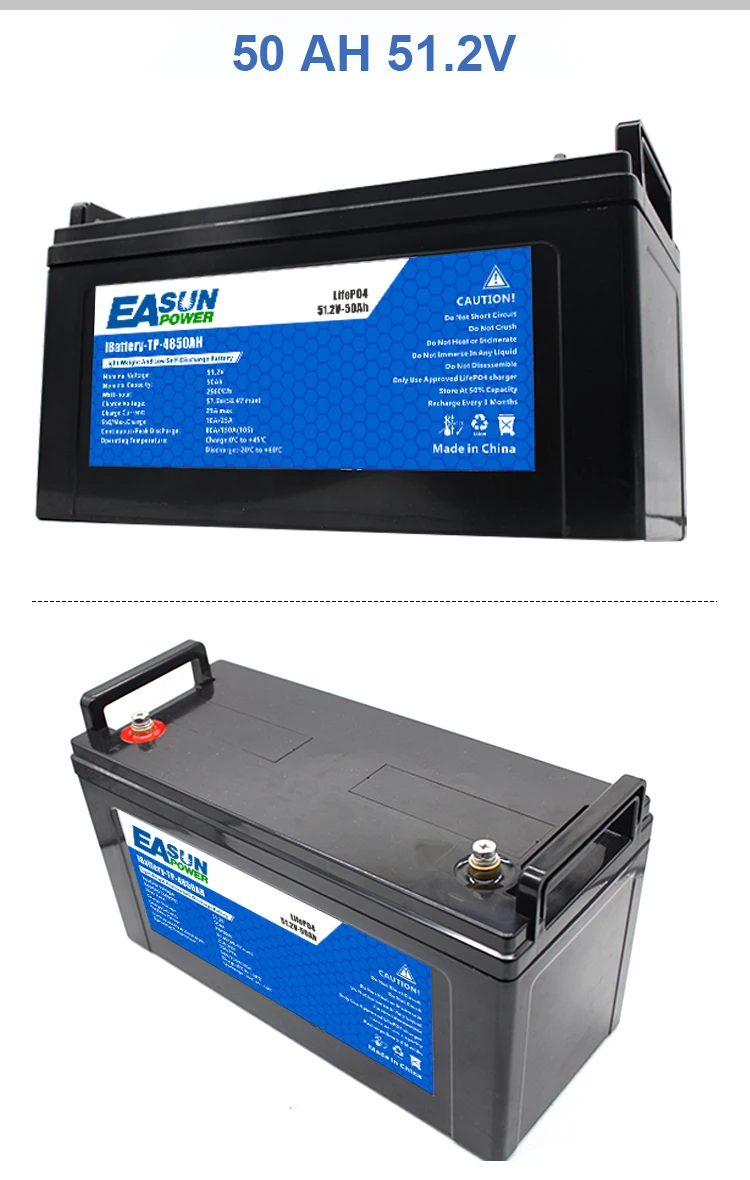 EASUN POWER LFP Battery - 600wh to 2400wh Storage Solutions