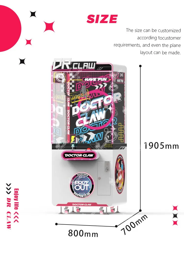 Claw Shop Machine Picker Arcade Toronto Name Randomizer Logo Shop ...