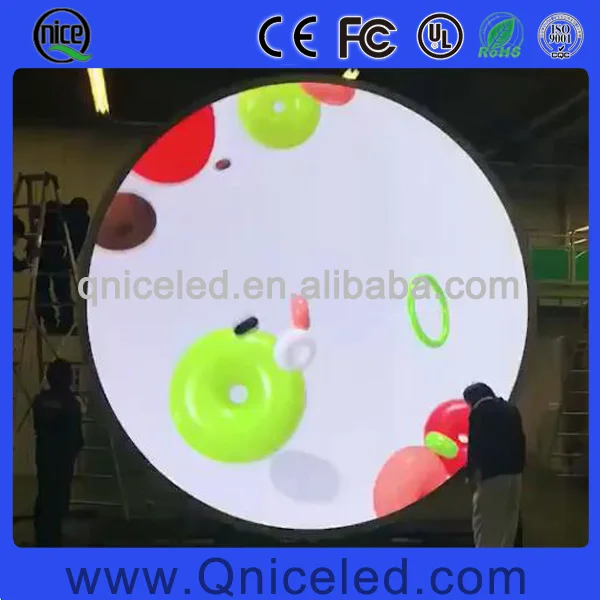 Round Module Panel LED Screen - Custom Sizes & Full Color